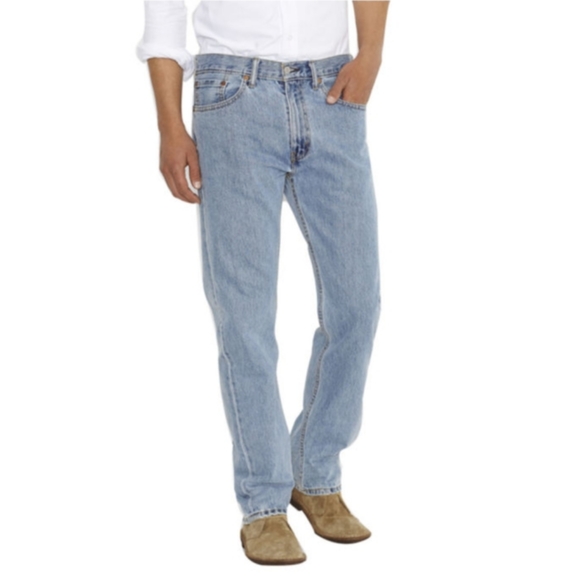 Levi's | Jeans | Levis 55 Regular Fit Light Stonewashed Jeans | Poshmark